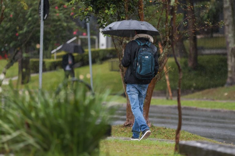 Curitiba enfrenta frio intenso e fim de semana promete virada no tempo